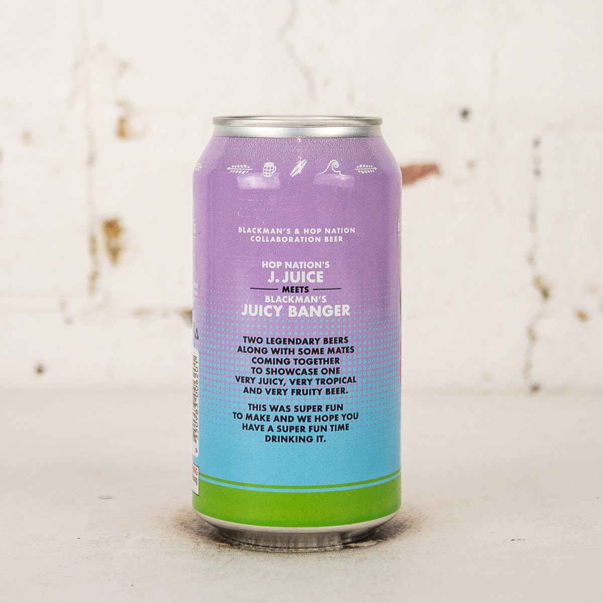 Hop Nation x Blackmans 'Juicy Banging J. Juice' Hazy IPA – Carwyn Cellars