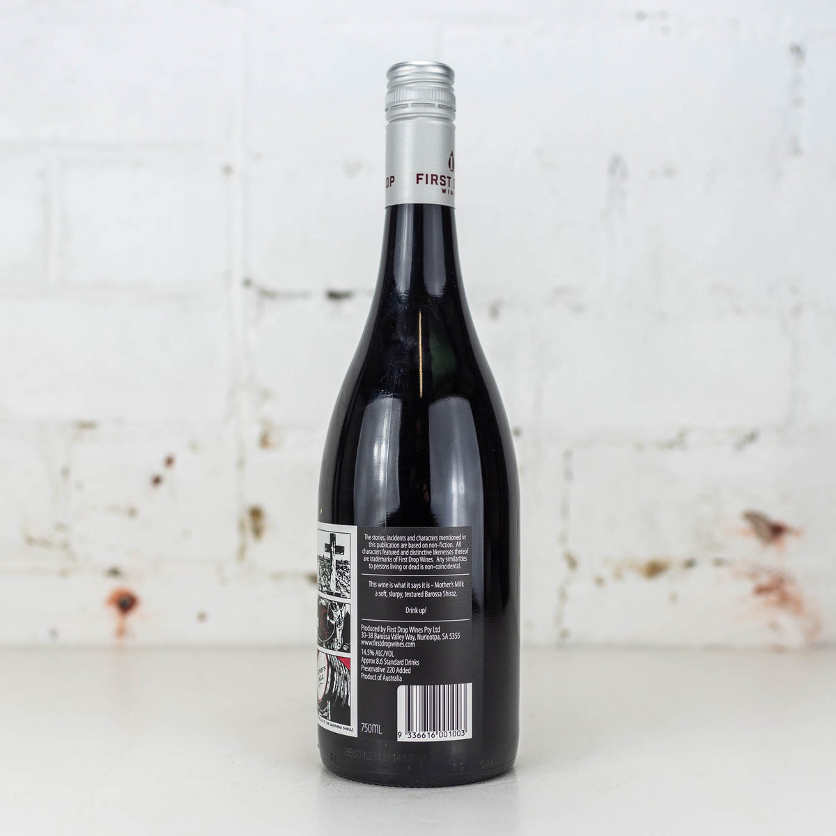 First Drop - Mother's Milk Shiraz 2022 750ml – Carwyn Cellars