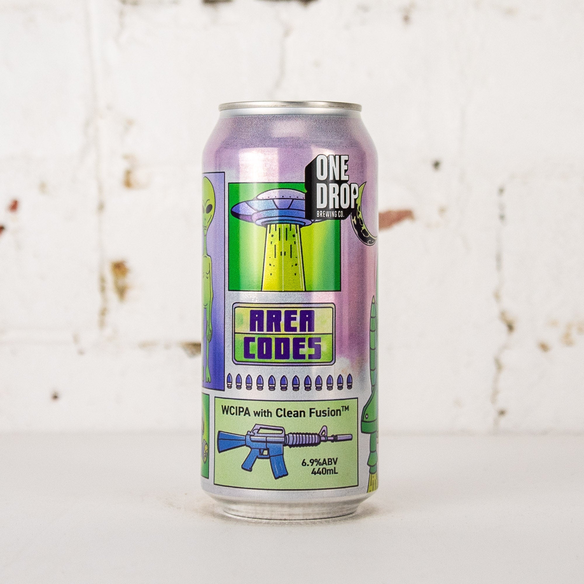 One Drop - Area Codes Cali IPA with Clean Fusion – Carwyn Cellars