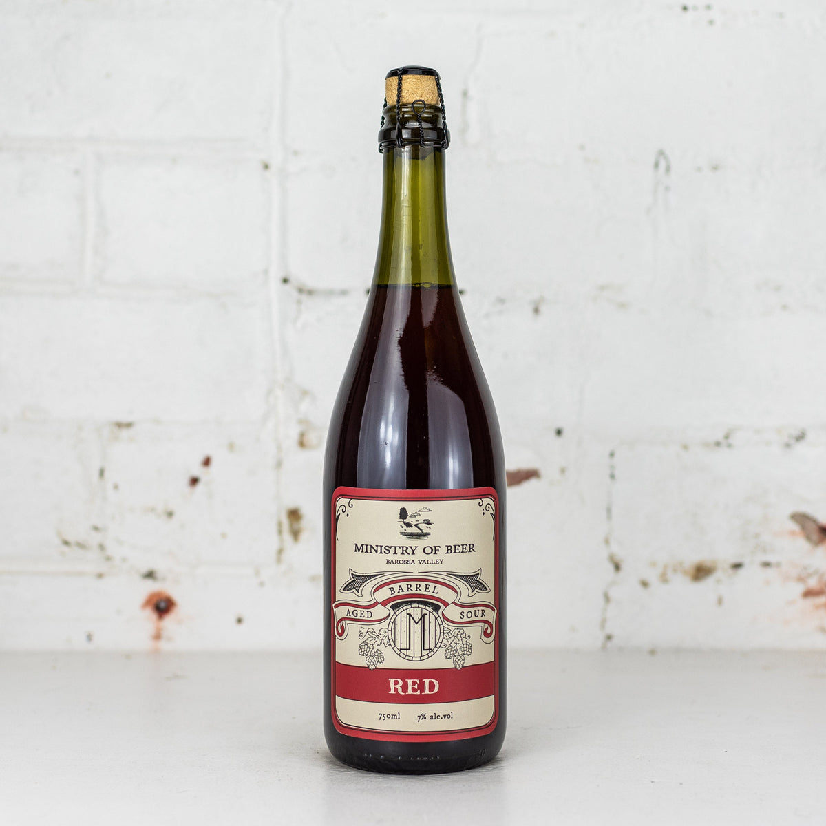 Ministry of Beer - Red Sour 750ml – Carwyn Cellars