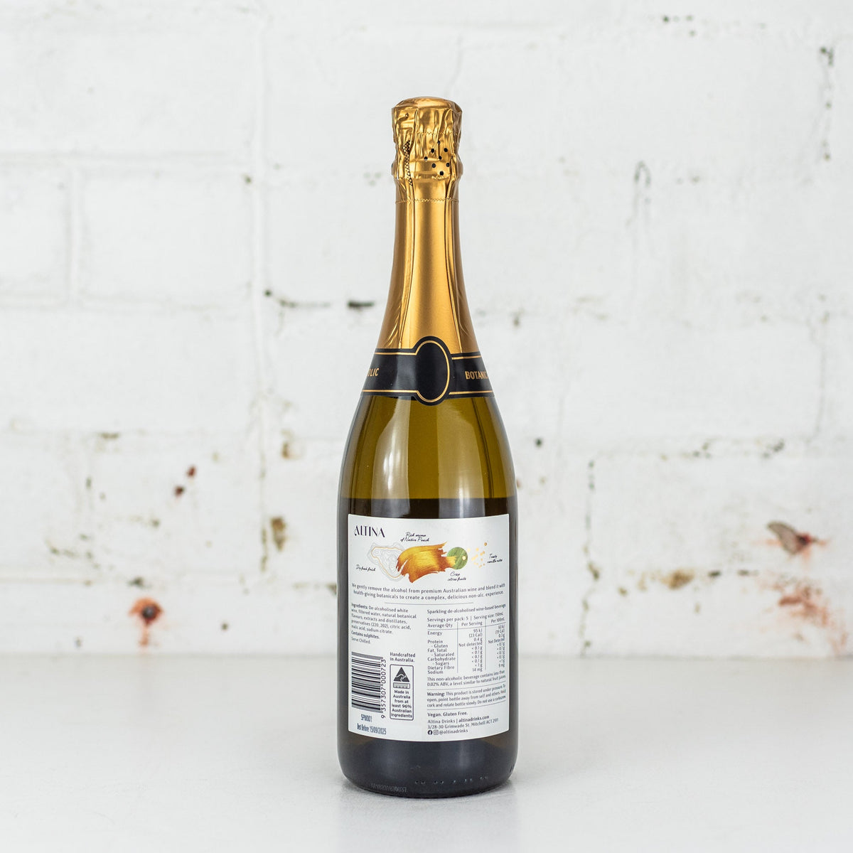 Altina - Sparkling Brut 750ml – Carwyn Cellars