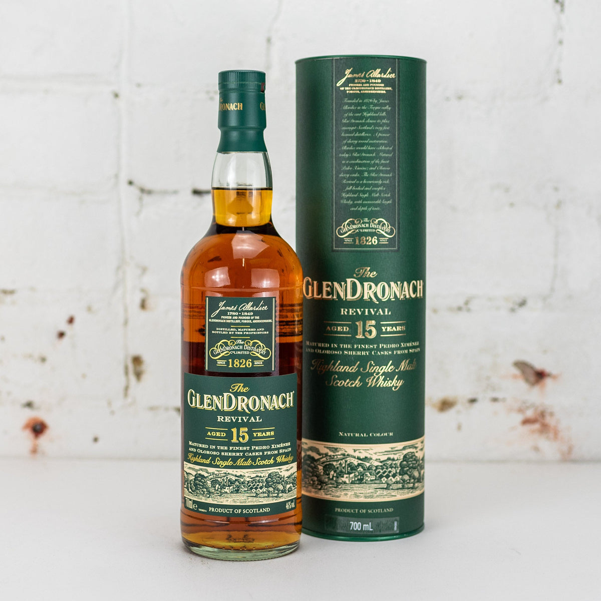 Glendronach - Revival 15YO 700ml – Carwyn Cellars
