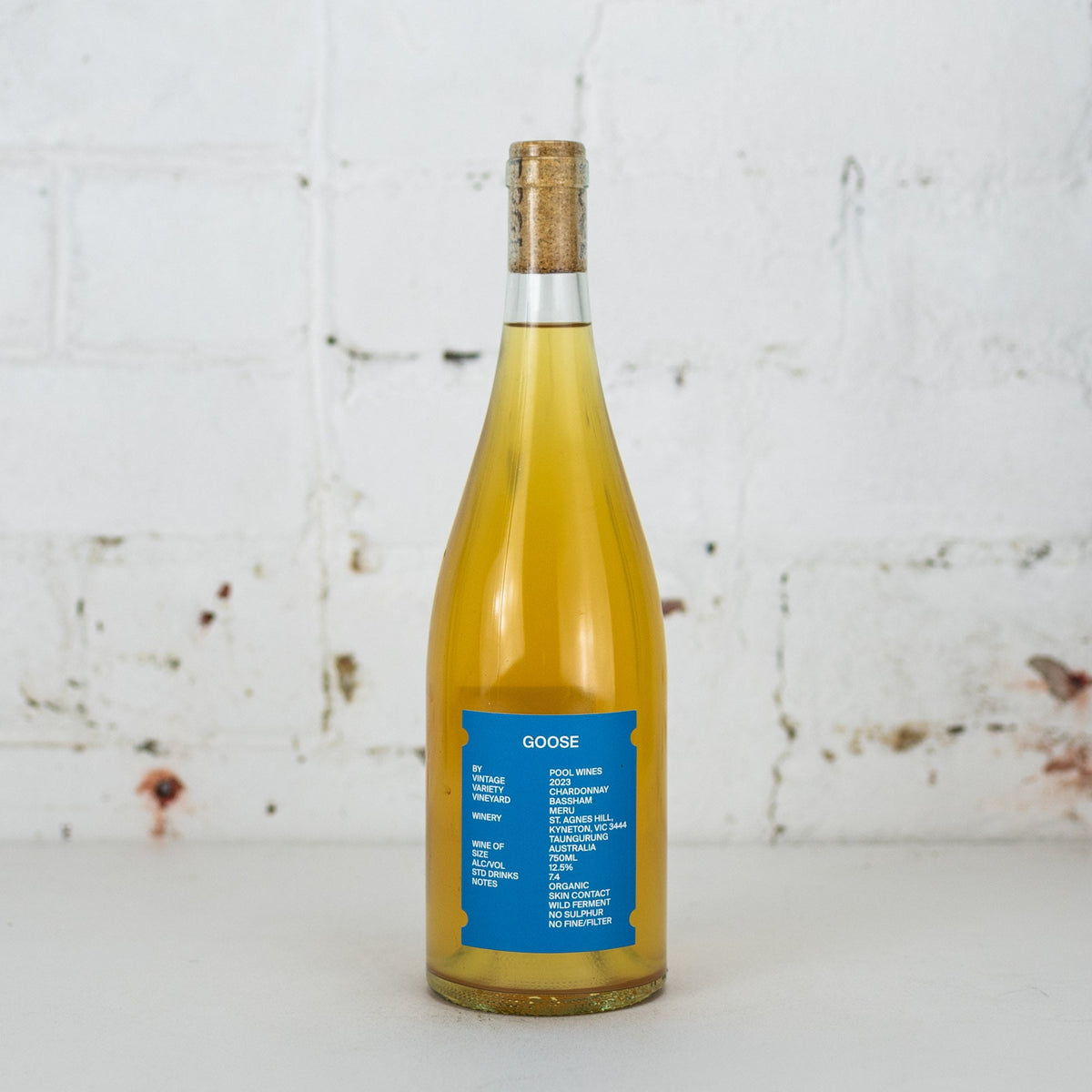 Pool Wines - Goose 2023 Chardonnay 750ml – Carwyn Cellars
