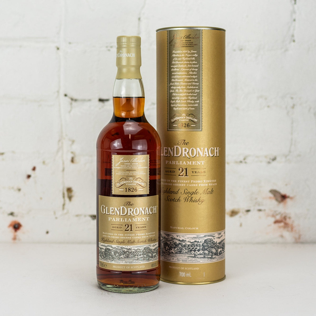 Glendronach - Parliament 21YO 700ml – Carwyn Cellars