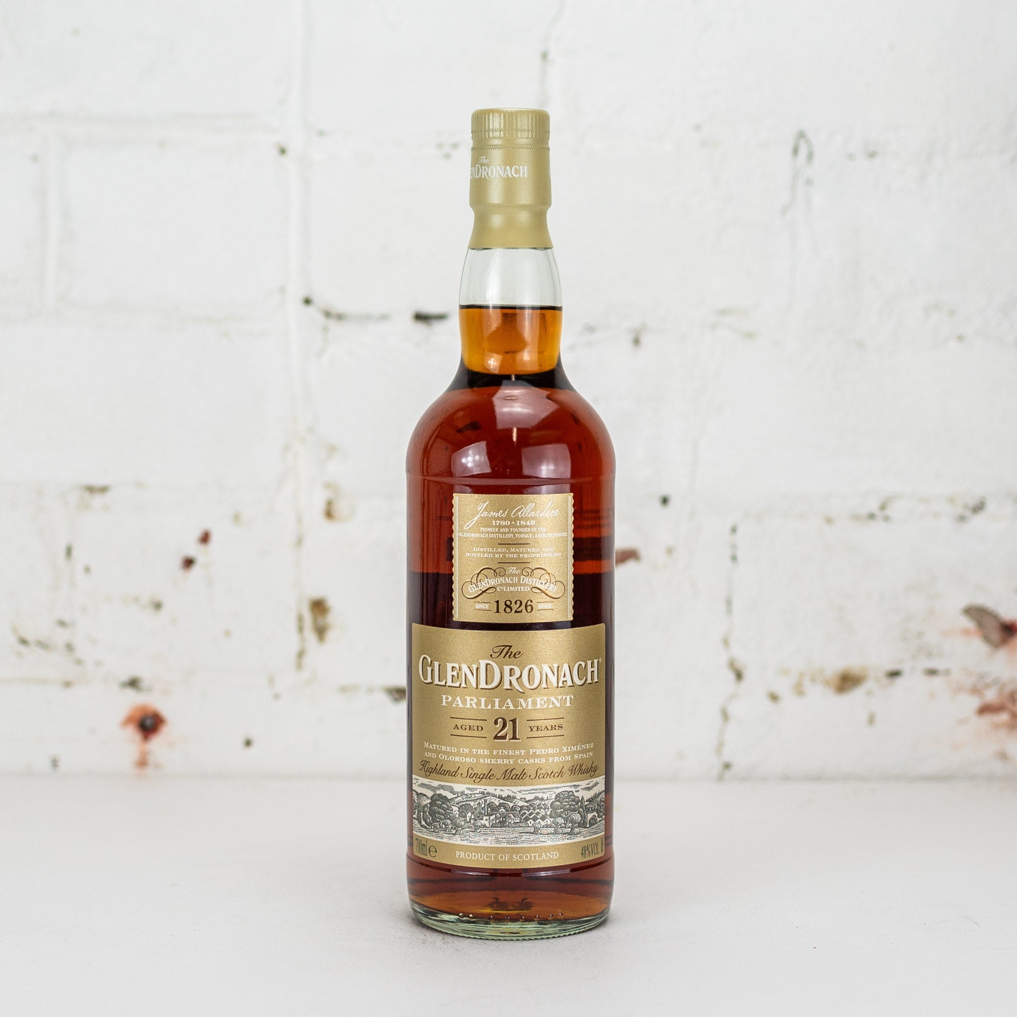 Glendronach - Parliament 21YO 700ml – Carwyn Cellars