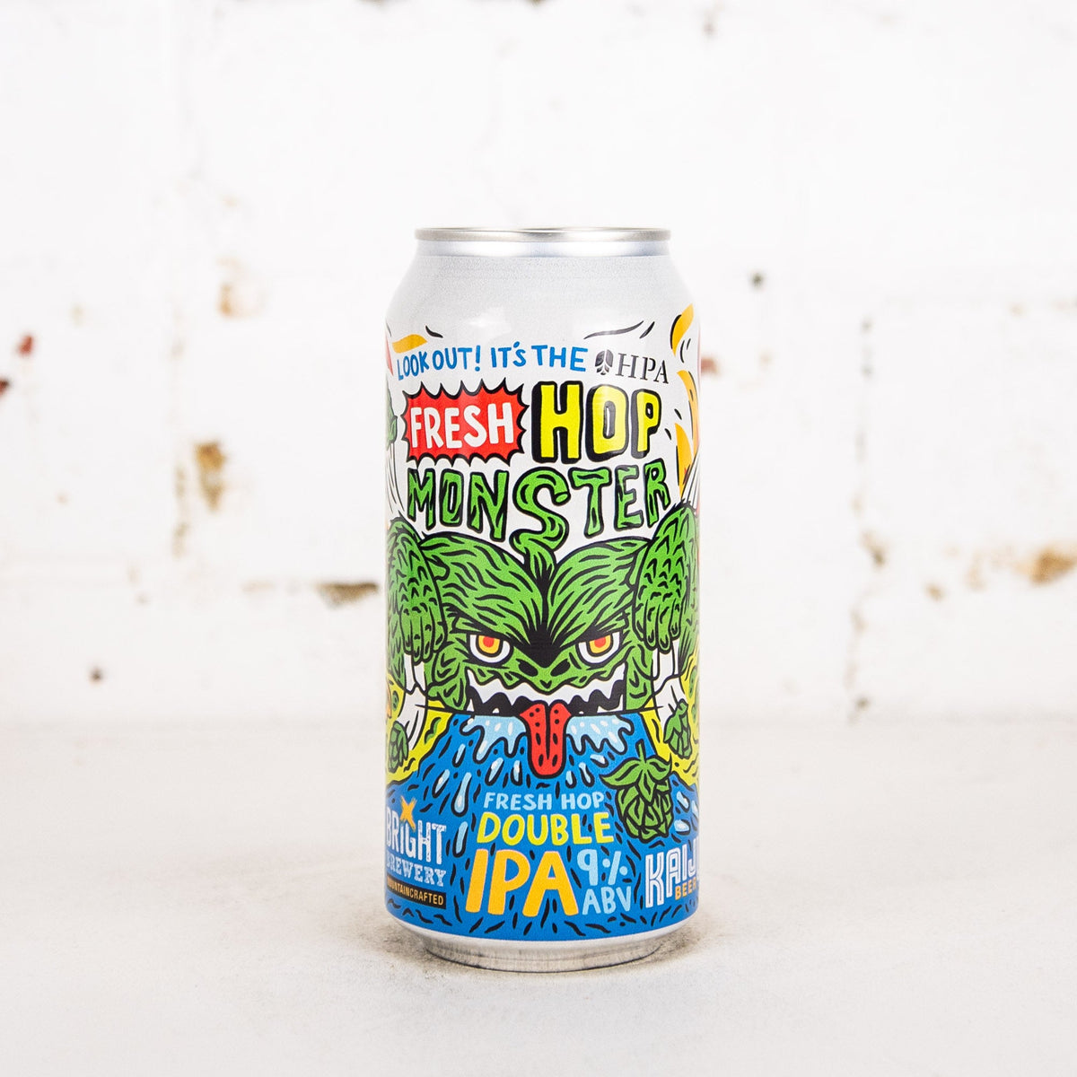 Bright x Kaiju 'Fresh Hop Monster' Fresh Hop Double IPA – Carwyn Cellars