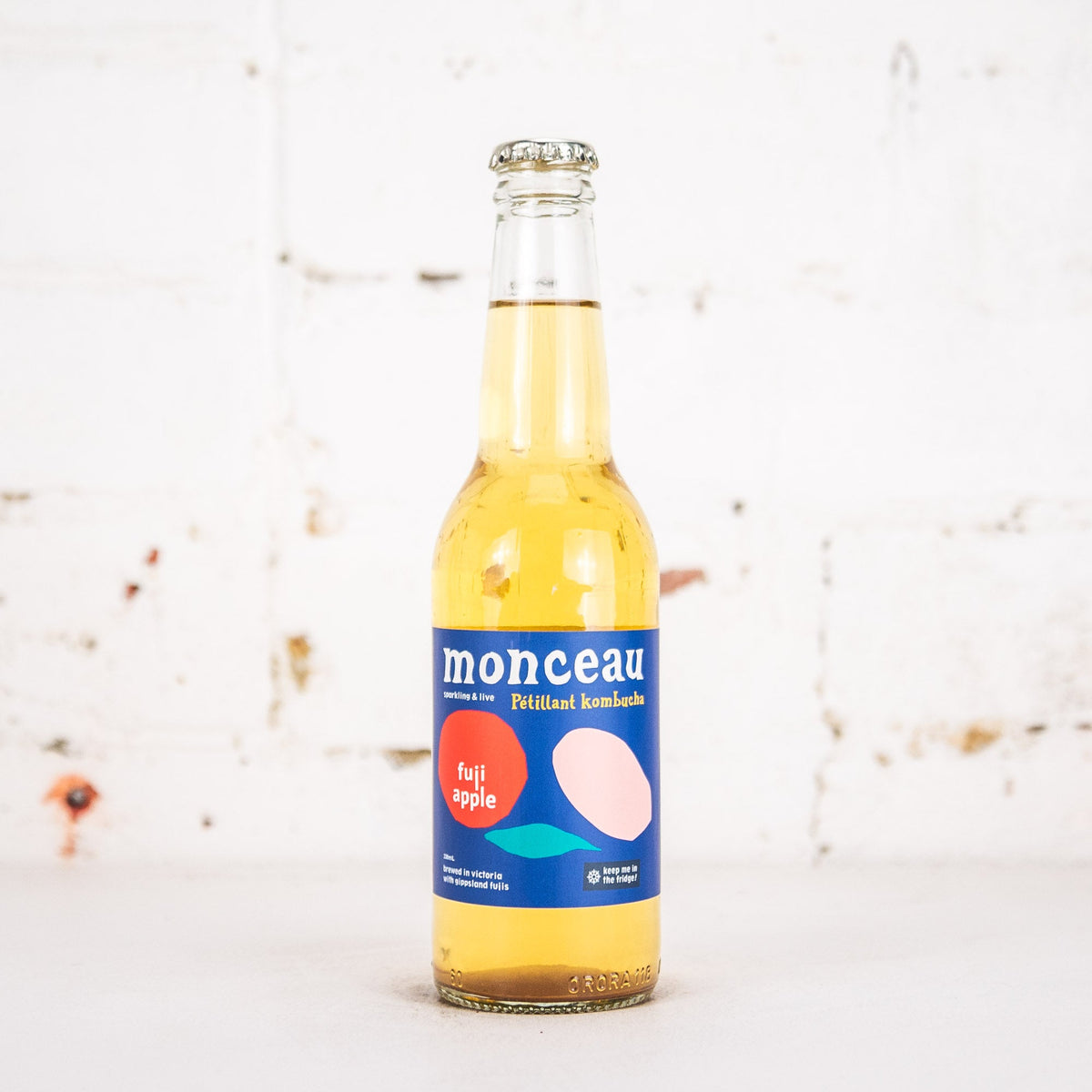 Monceau Co. - Pet Nat Kombucha Fuji Apple 330ml – Carwyn Cellars