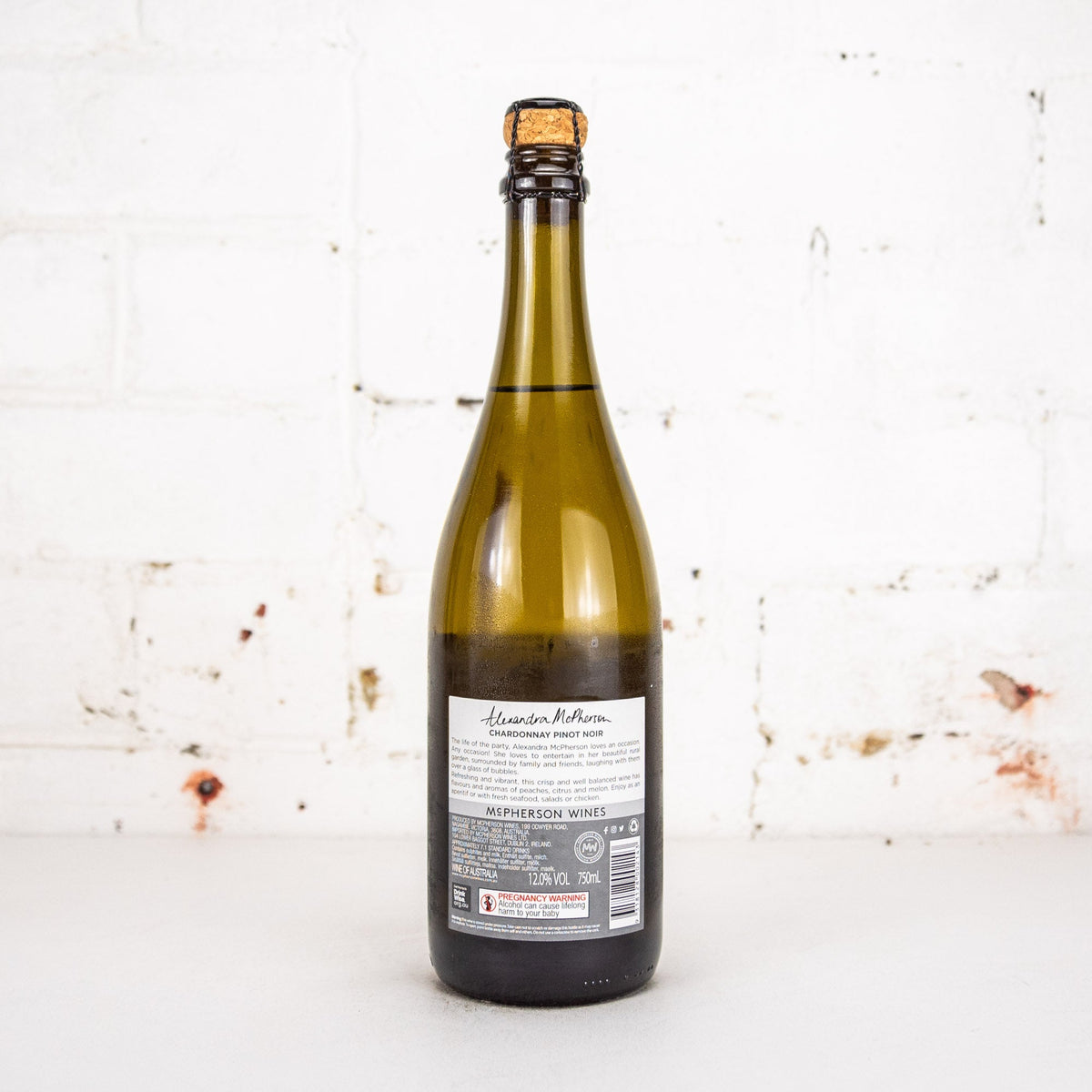 McPherson - 'Alexandra Mcpherson' Sparkling 750ml – Carwyn Cellars