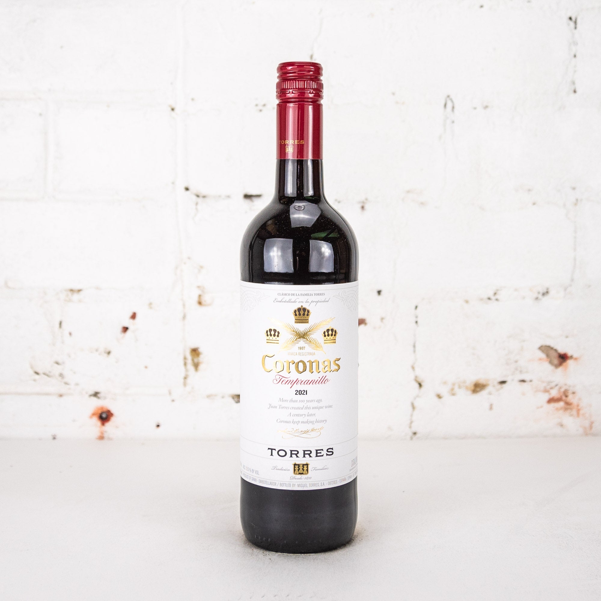 Torres - Coronas Tempranillo 2021 750ml – Carwyn Cellars