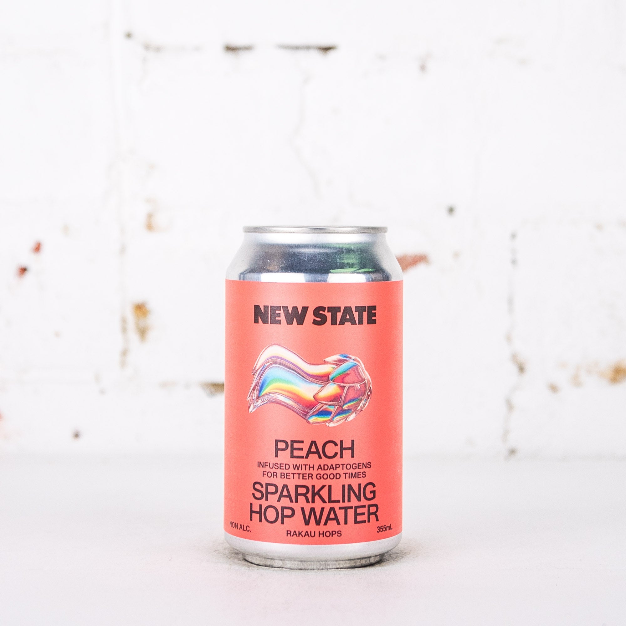 New State - Peach + Rakau Sparkling Hop Water – Carwyn Cellars