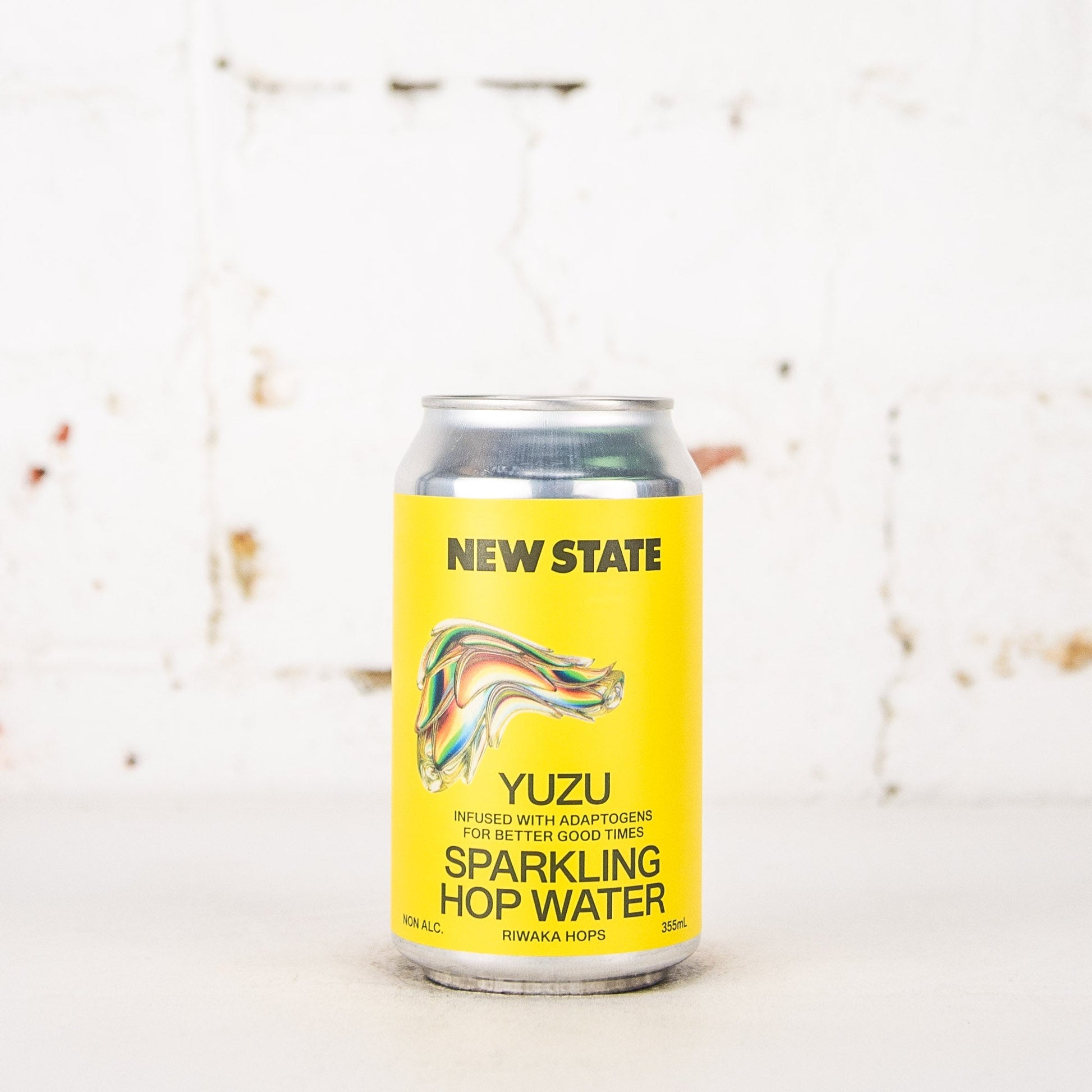 New State - Yuzu + Riwaka Sparkling Hop Water – Carwyn Cellars