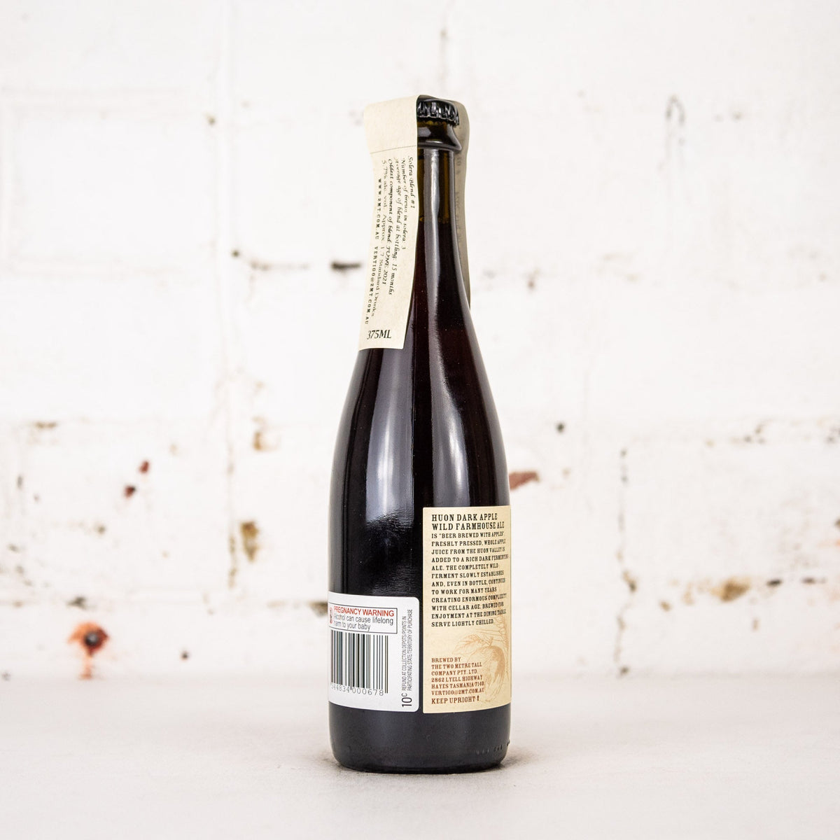 Two Metre Tall - Huon Dark Apple Farmhouse Ale 375ml – Carwyn Cellars