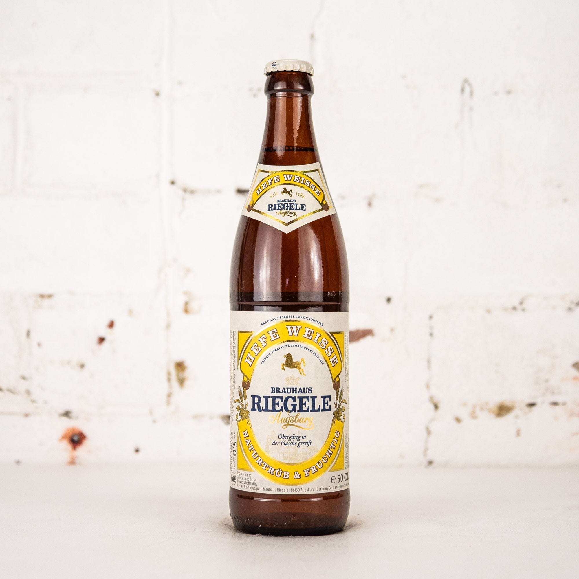 Riegele - Hefe Weiss 500ml – Carwyn Cellars
