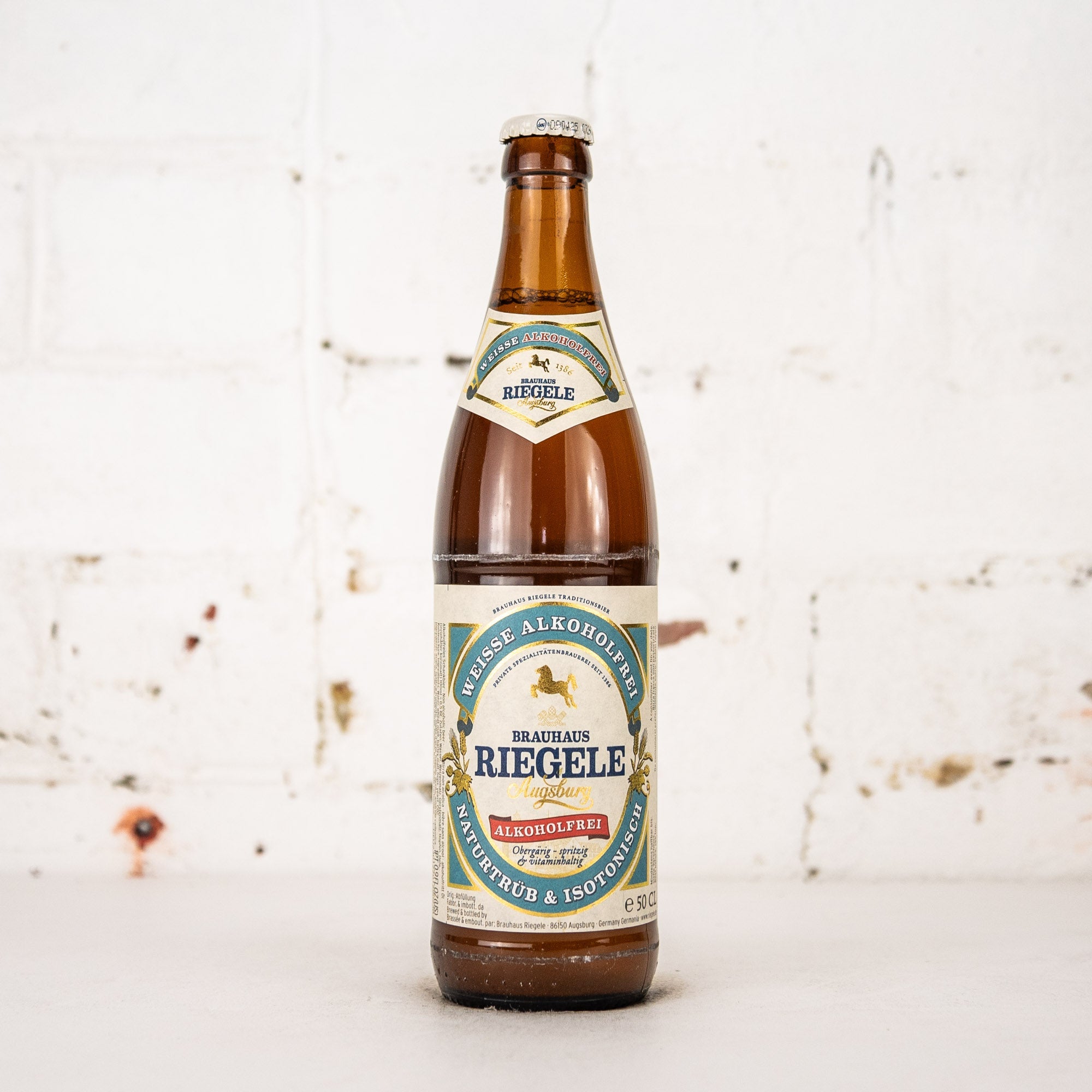 Riegele - Alcohol Free Weiss 500ml – Carwyn Cellars