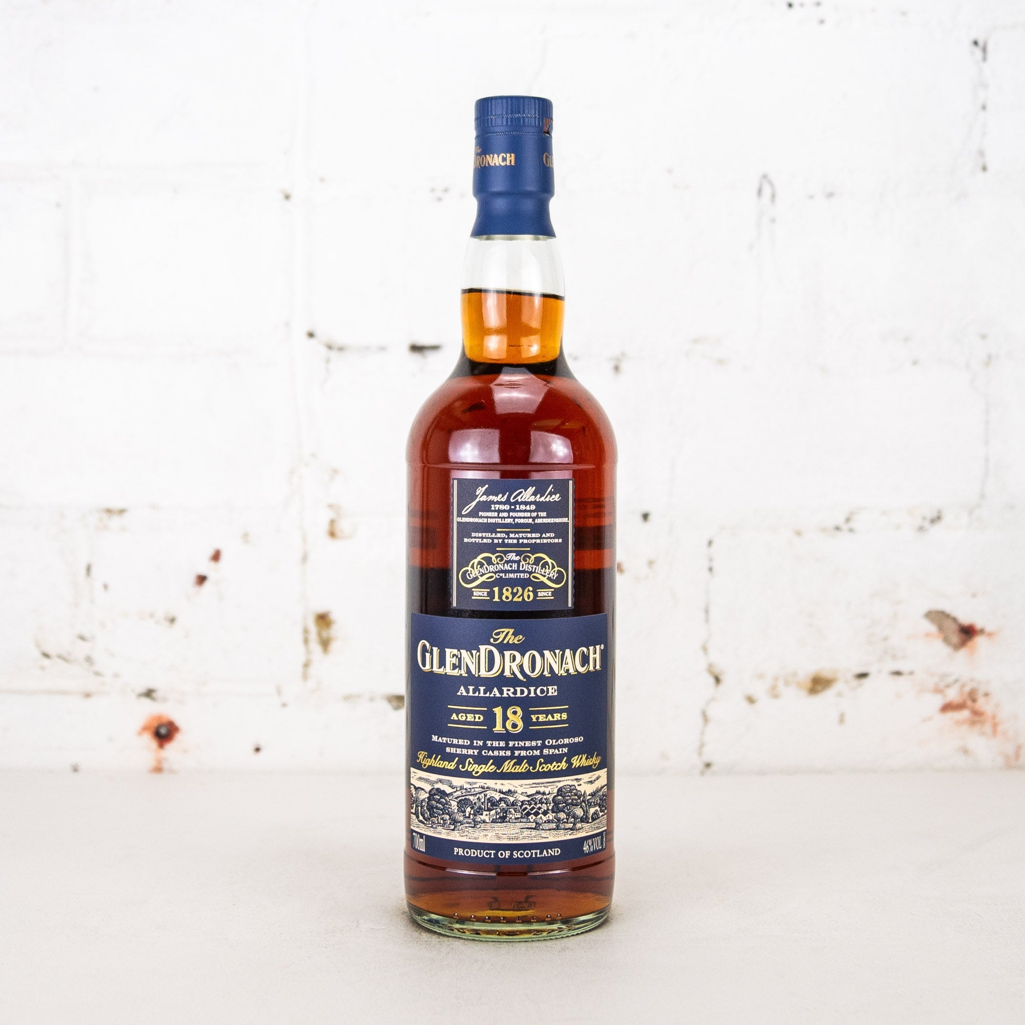 Glendronach - Allardice 18YO Single Malt 700ml – Carwyn Cellars