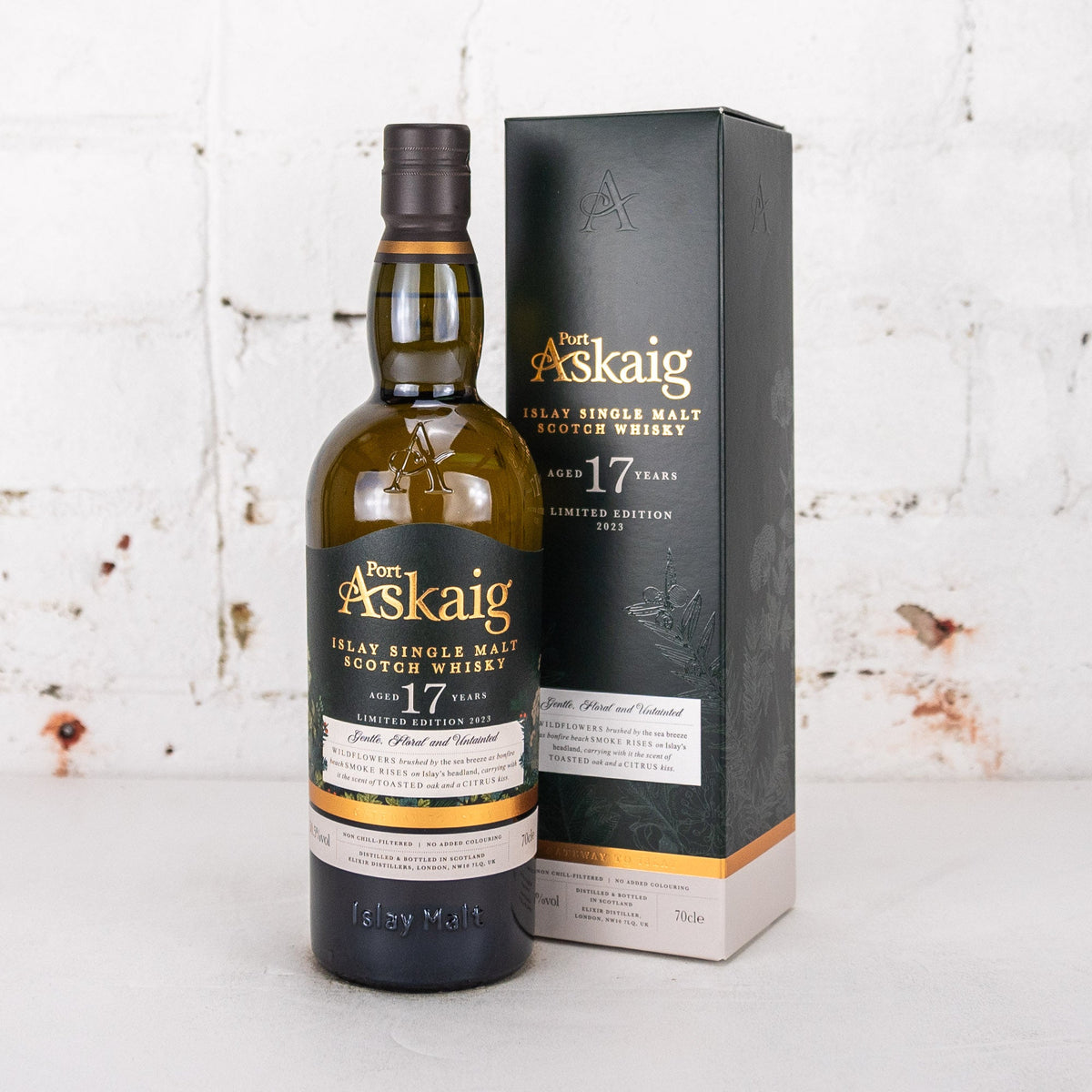 Port Askaig - 17YO Single Malt Scotch Whisky 700ml – Carwyn Cellars