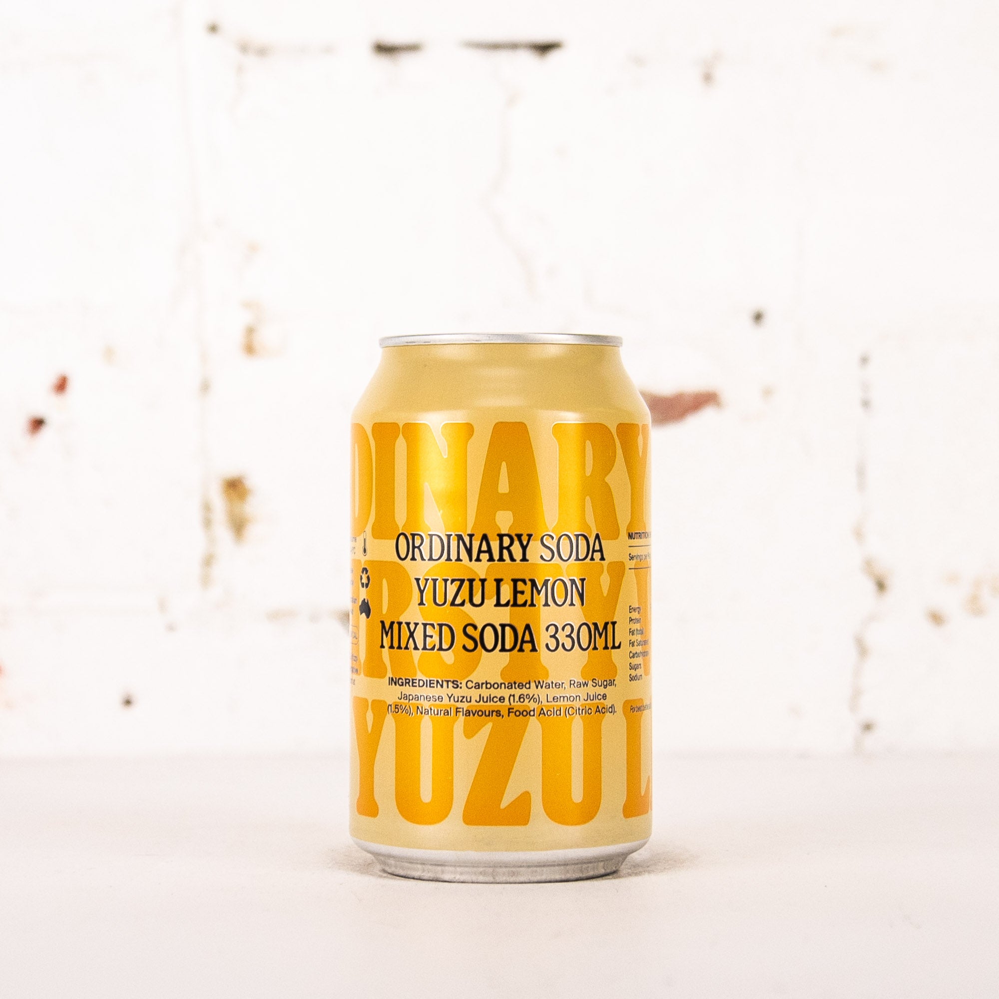 Ordinary Soda - Yuzu Lemon – Carwyn Cellars
