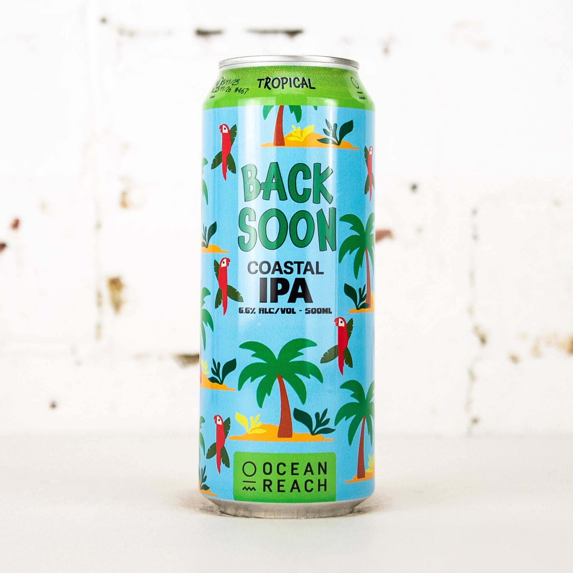 Ocean Reach - Back Soon Coastal IPA – Carwyn Cellars