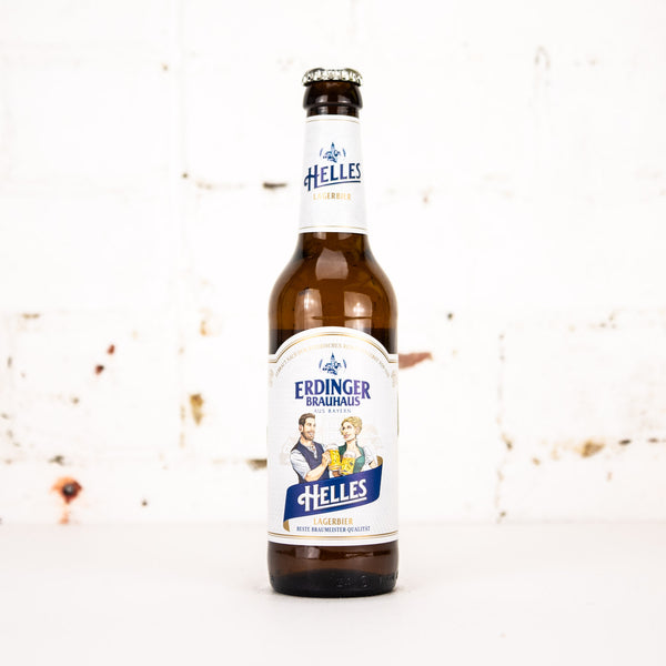 Erdinger - Brauhaus Helles Lagerbier 330ml – Carwyn Cellars