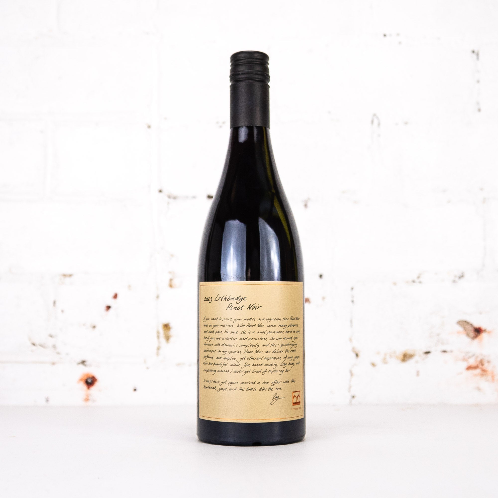 Lethbridge - Pinot Noir 2023 750ml – Carwyn Cellars