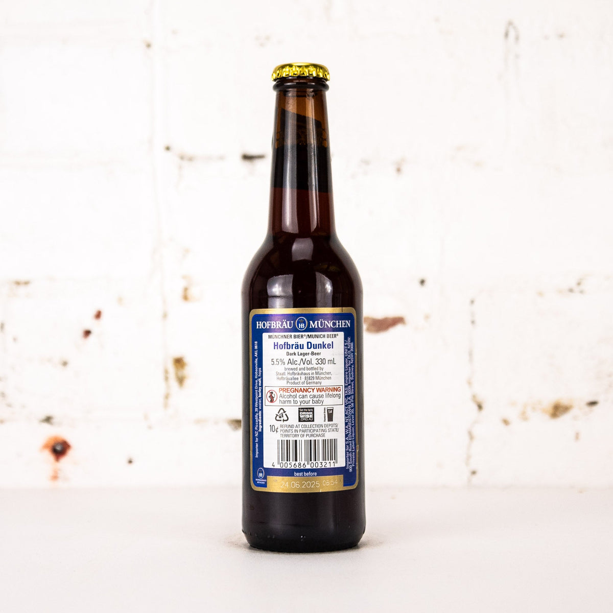 Hofbrau - Dunkel Lager 330ml – Carwyn Cellars