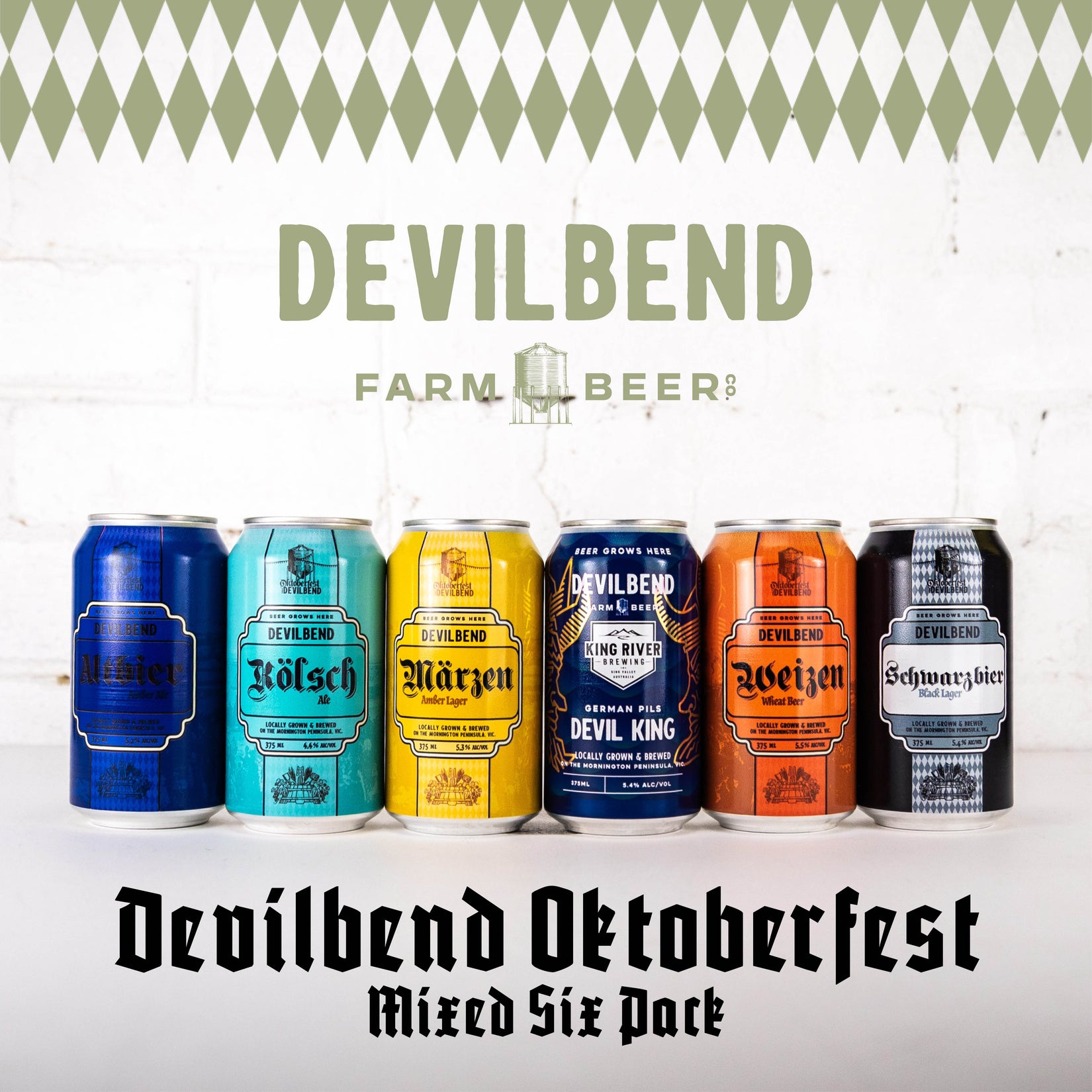 Devilbend - Oktoberfest 2025 Mixed 6 Pack – Carwyn Cellars