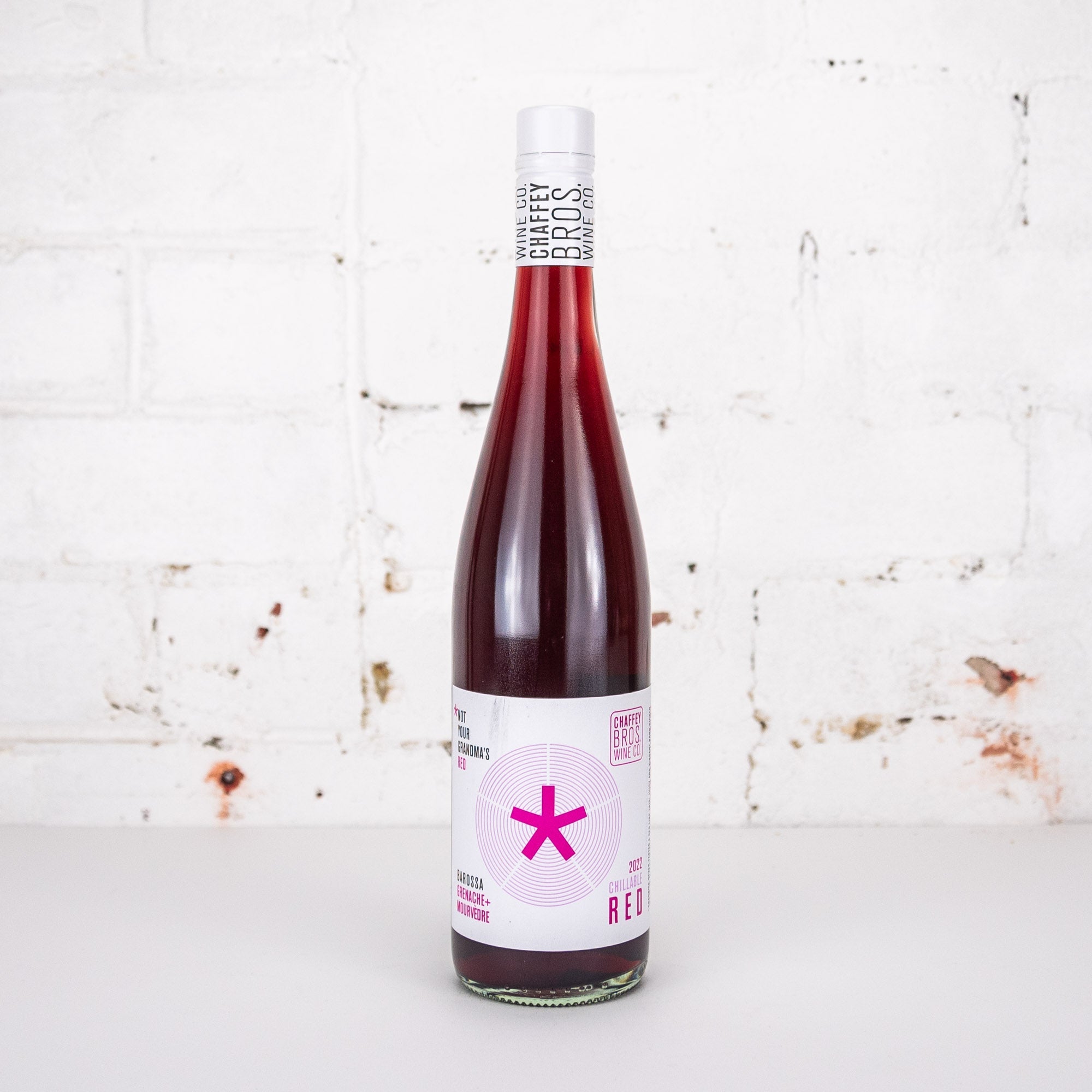 Chaffey Bros - Not Your Grandma's Chillable Red 750ml – Carwyn Cellars