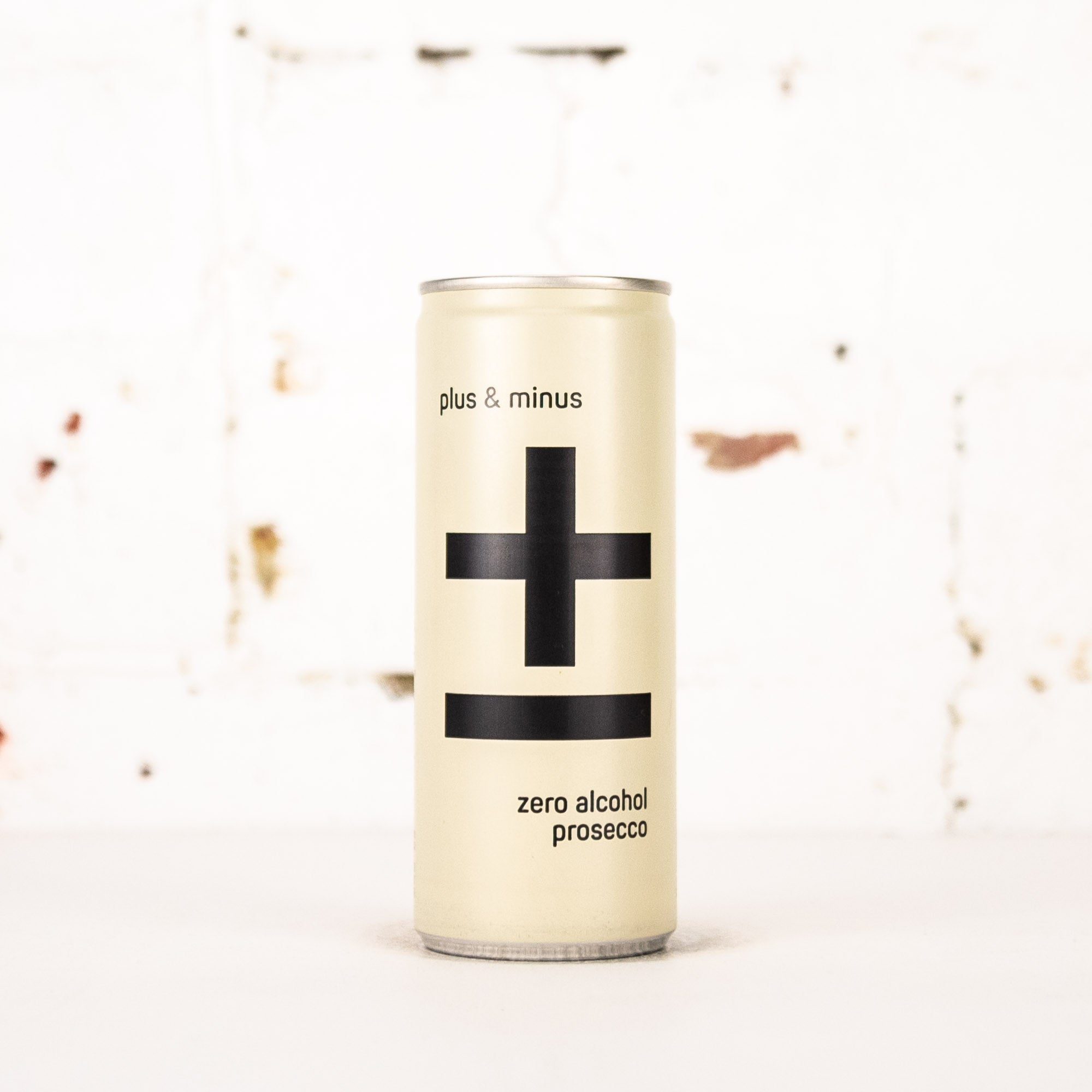 Plus & Minus - Alcohol Free Prosecco 250ml – Carwyn Cellars