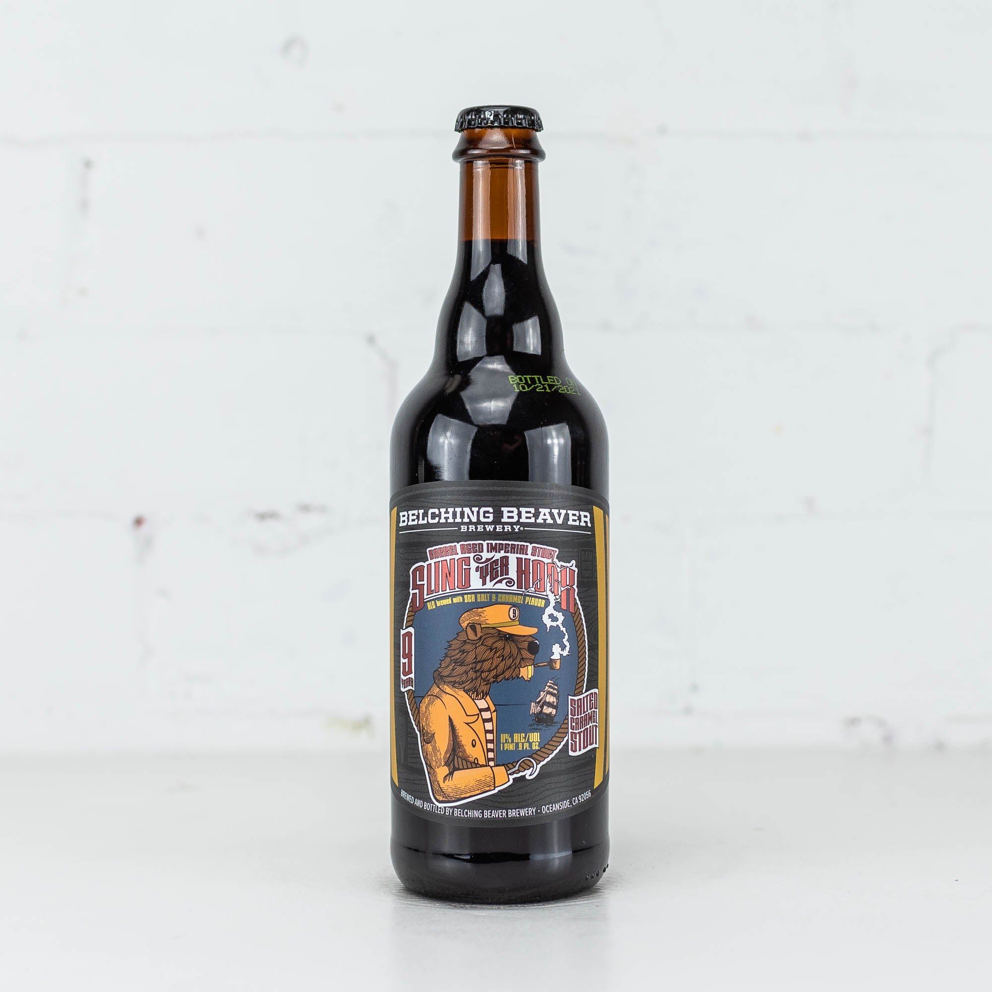 Belching Beaver - Sling Yer Hook Imperial Stout 500ml – Carwyn Cellars