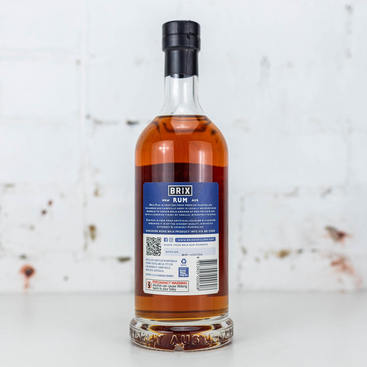 Brix - Australian Rum 700ml – Carwyn Cellars