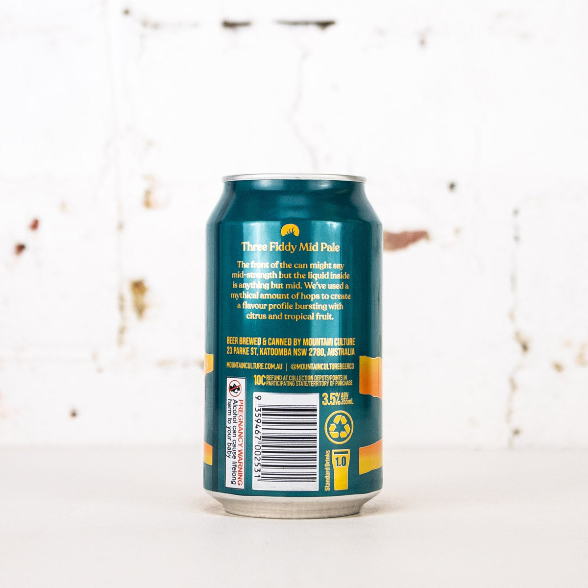 Mountain Culture - Three Fiddy Mid Pale – Carwyn Cellars