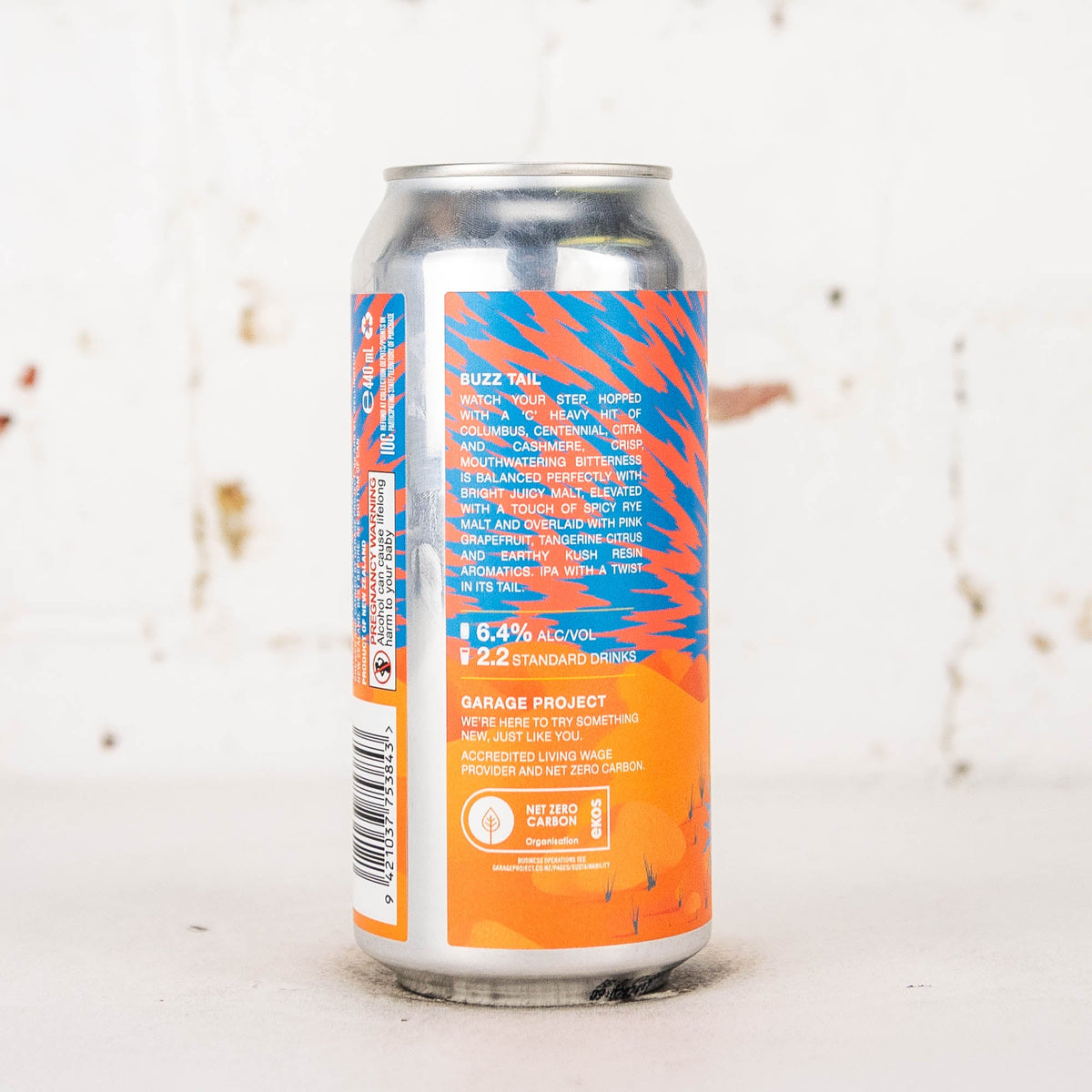 Garage Project - Buzz Tail DDH West Coast Rye IPA – Carwyn Cellars