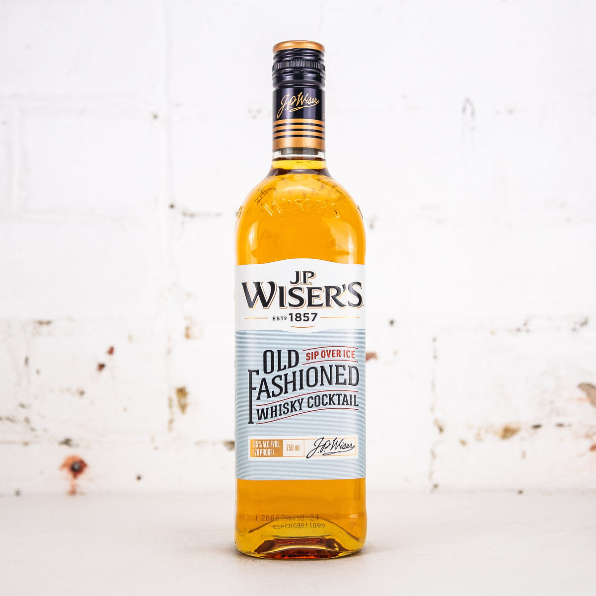 JP Wiser's - Old Fashioned Whiskey Cocktail 750ml – Carwyn Cellars