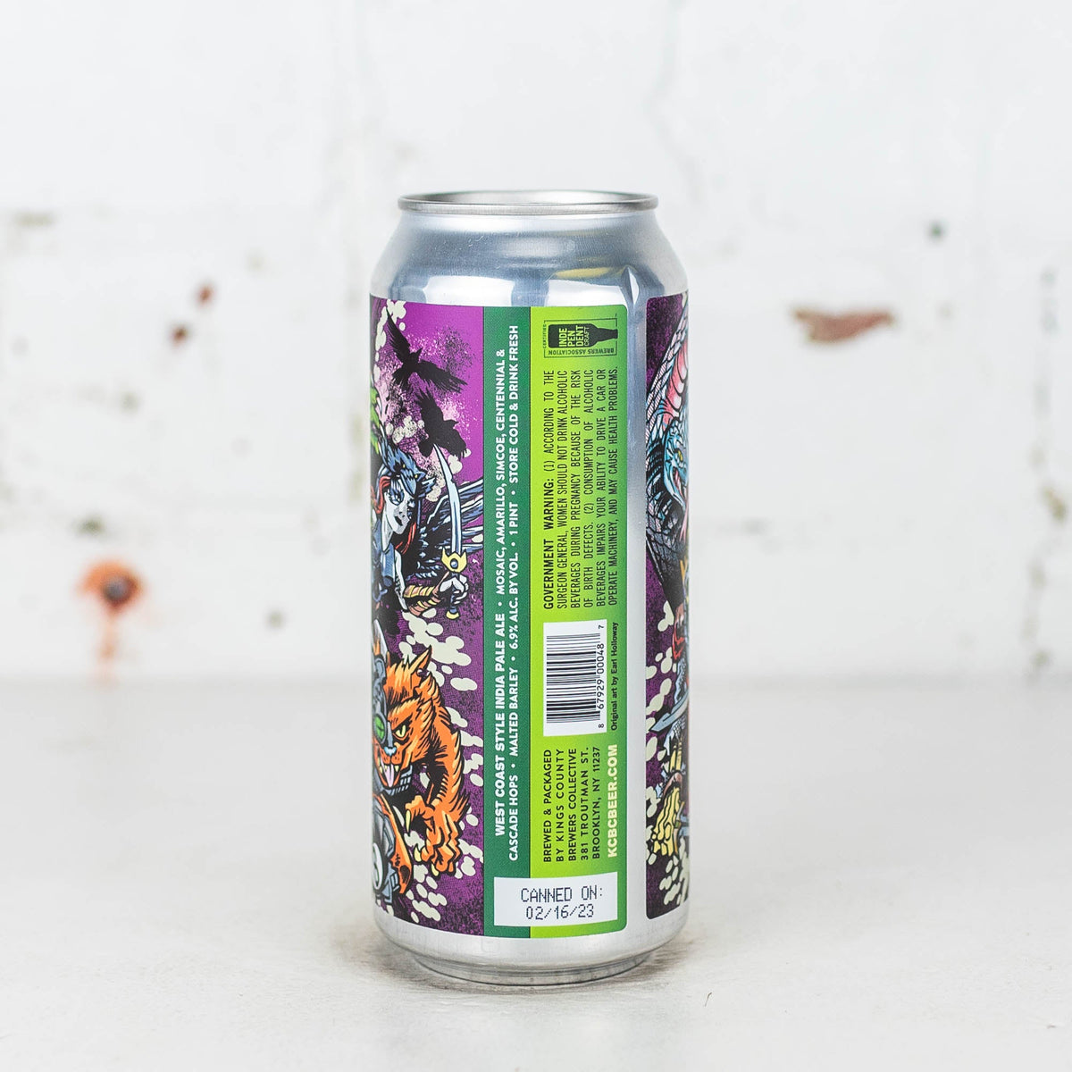 KCBC - Venomous Villains West Coast IPA – Carwyn Cellars