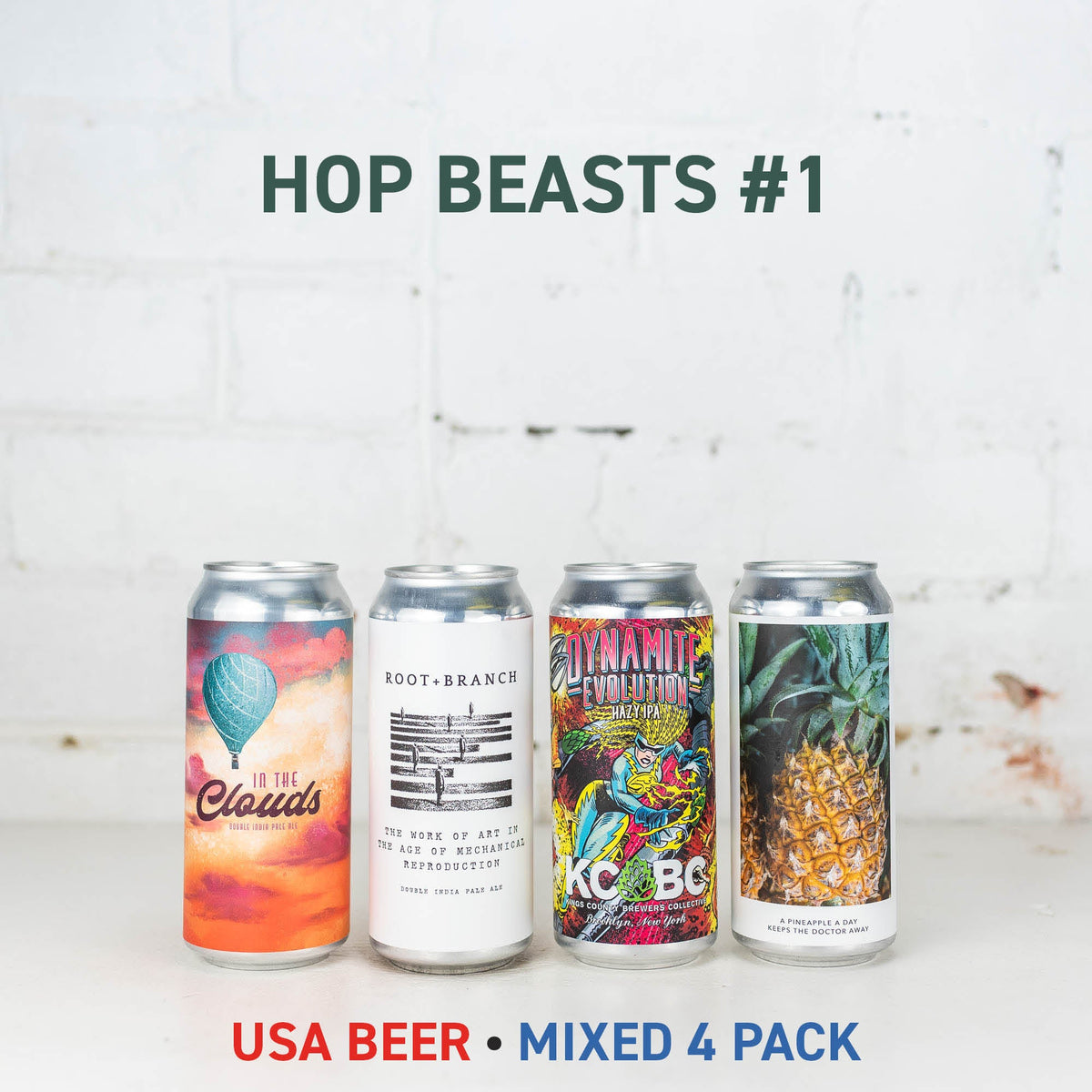 USA Hop Beasts Mixed 4 Pack #1 – Carwyn Cellars