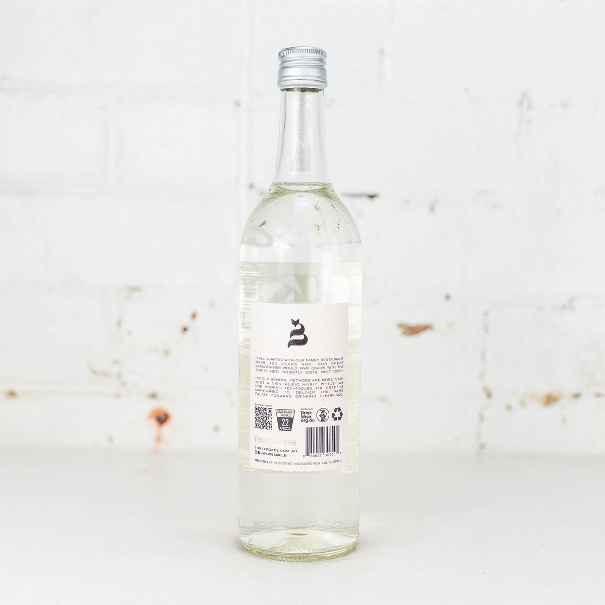 Three Foxes - Australian Vodka 700ml – Carwyn Cellars