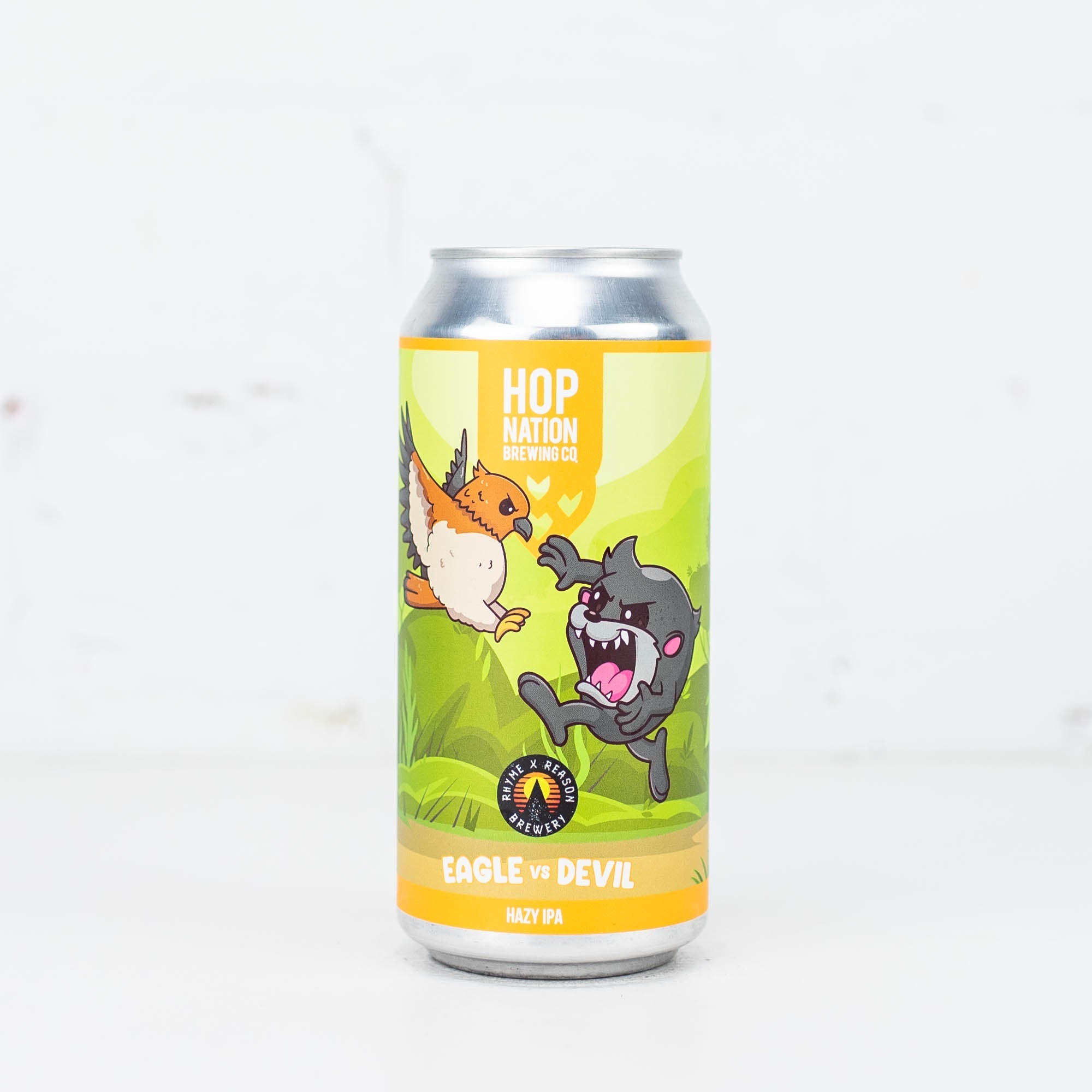 Hop Nation x Rhyme & Reason 'Eagle vs Devil' Hazy IPA – Carwyn Cellars